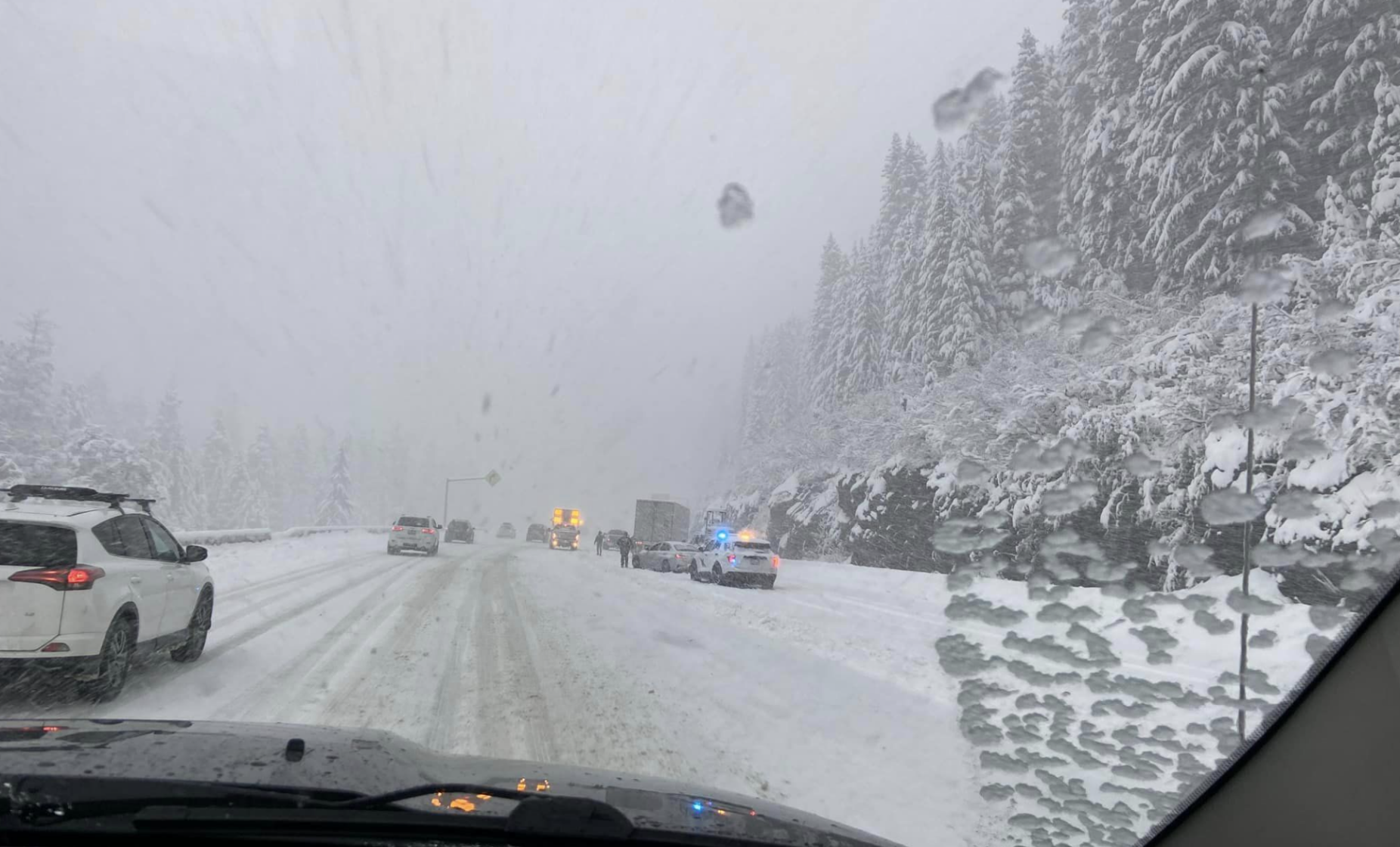 Snoqualmie Pass got 18 inches of snow on Monday, Stevens Pass got 15 ...