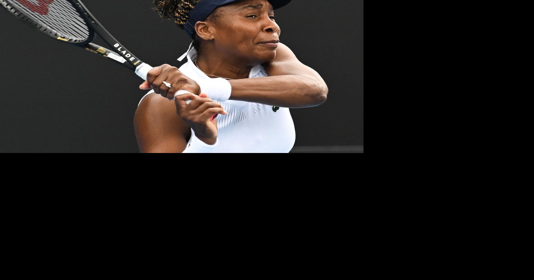 Venus Williams loses in 1st round of Australian Open tuneup event in ...