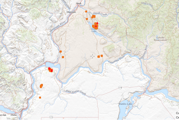 Personnel and containment increase on Cold Springs Canyon and Pearl ...