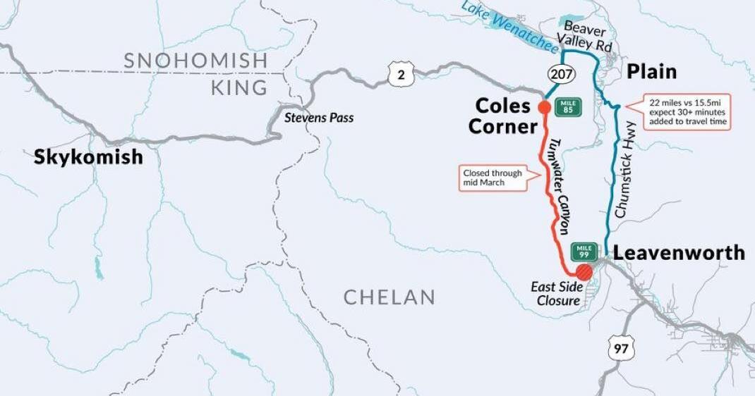 US 2 Reopens On Stevens Pass, But Major Travel Limits Remain | Columbia ...