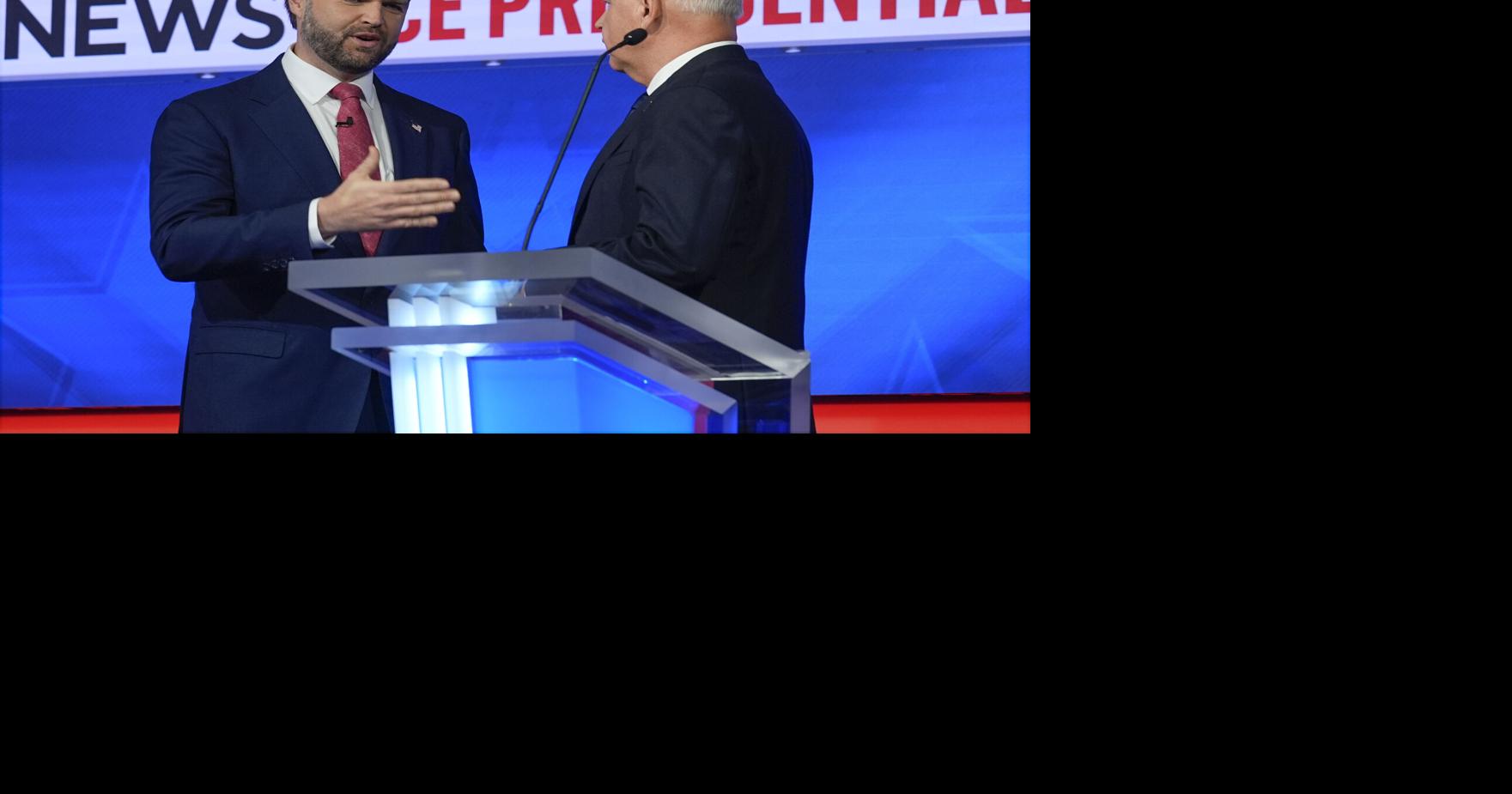 Vance and Walz keep it civil in a policy-heavy discussion: VP debate ...