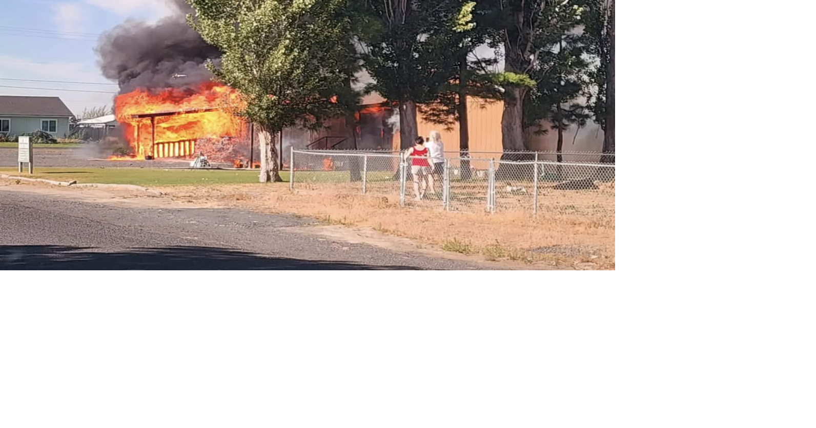 UPDATE: Church Fire in Moses Lake Deemed Total Loss, Cause Under ...