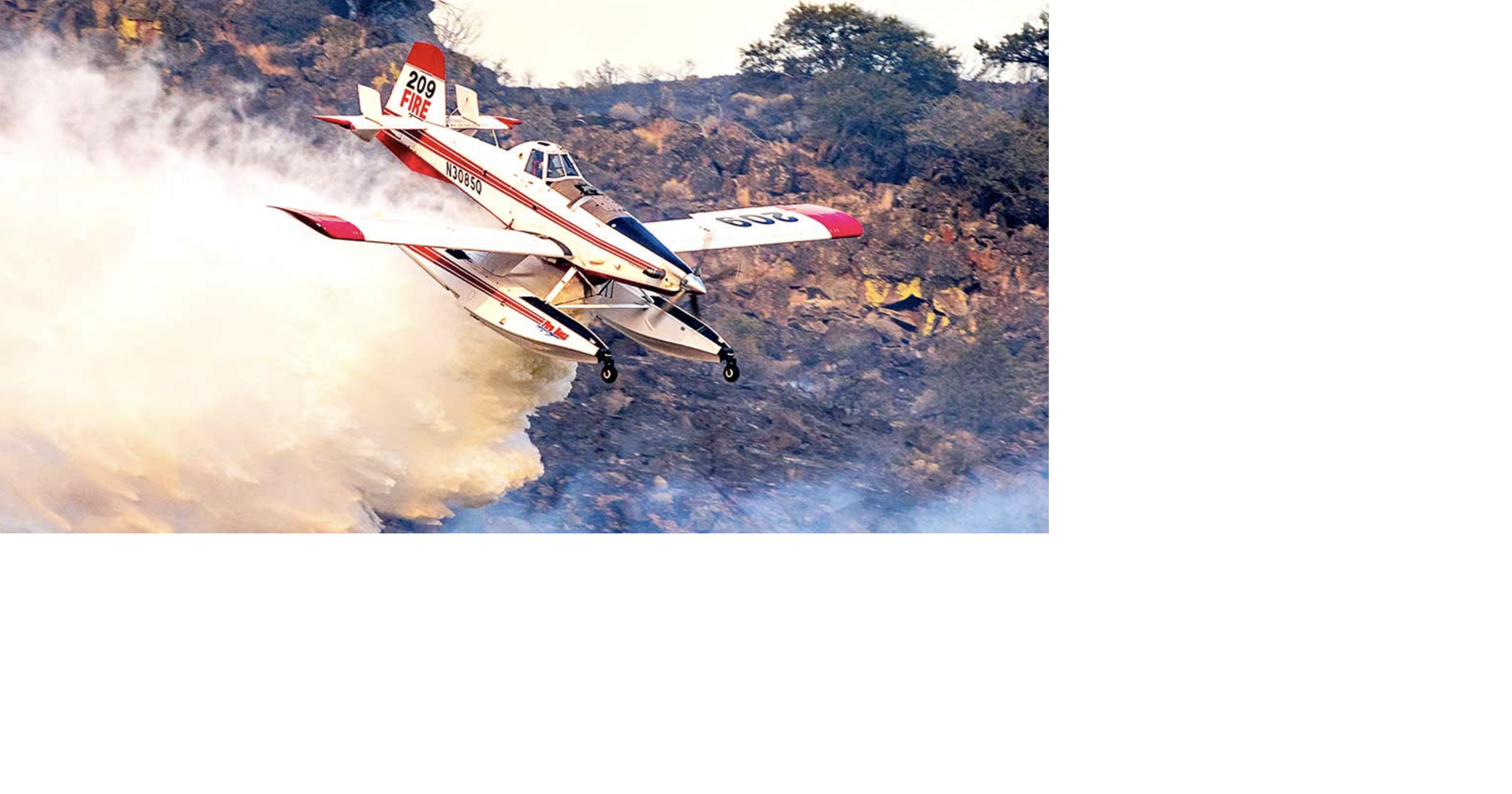 Aircraft damaged after striking utility wire near Keller | Columbia ...