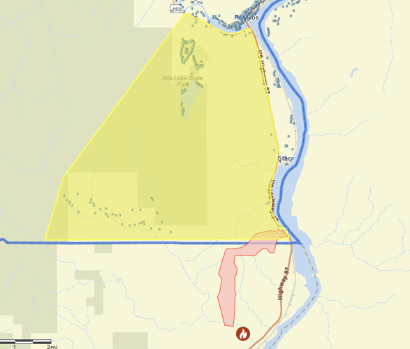 Apple Acres Fire Spurs Evacuations Near Pateros | Columbia Basin ...