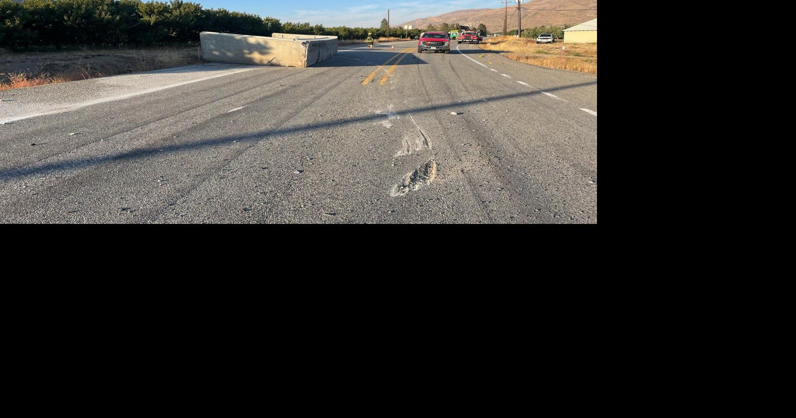 UPDATE: Wenatchee man killed in crash with large concrete piece that ...