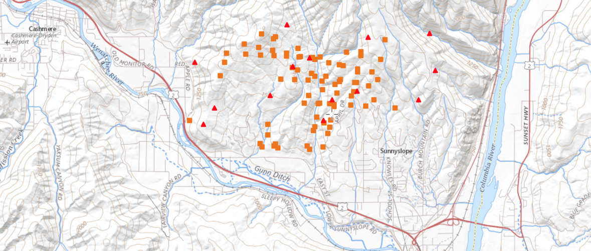 Buildings burned, hundreds of homes under evacuation as Red Apple Fire ...