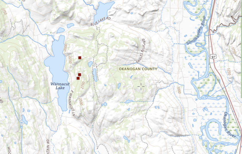 100+ Acre Wildfire Burning Near Wannacut Lake in Tonasket | Columbia ...