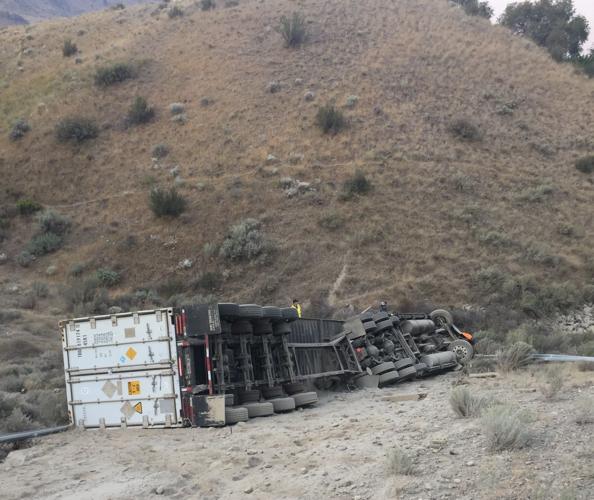 Driver's condition good after McNeil Canyon wreck | Columbia Basin ...