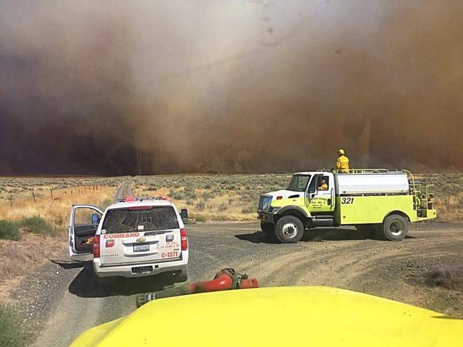 Black Rock fire contained, most smoke from fire near Yakima | iFIBER ...