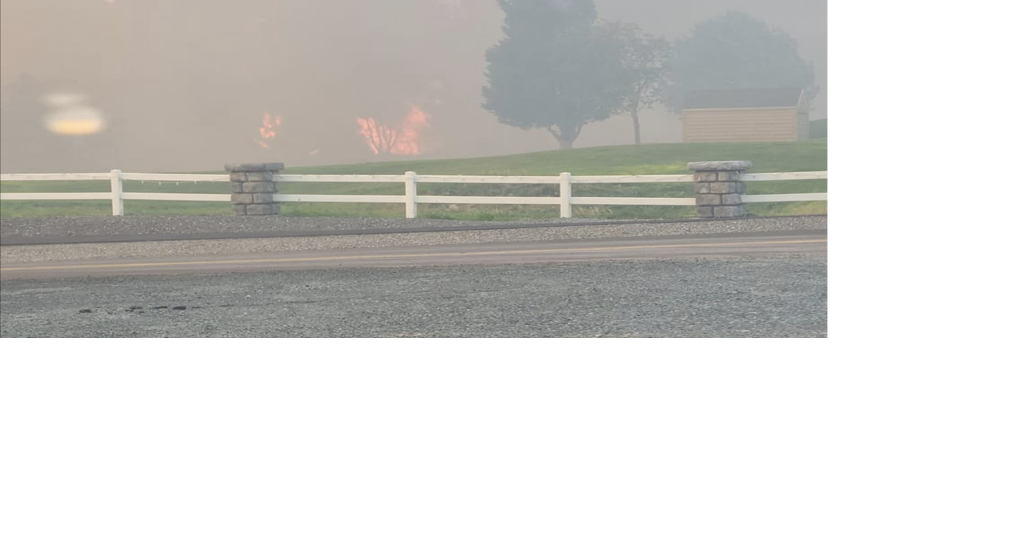 BREAKING: Crescent Bar being evacuated as large wildfire closes in ...