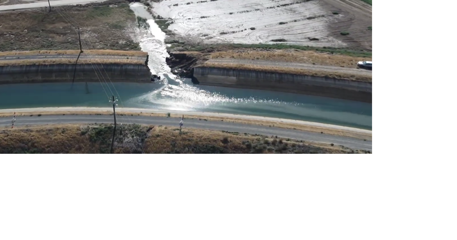 Major Canal Break Near Moses Lake Raises Immediate Concerns | Columbia ...