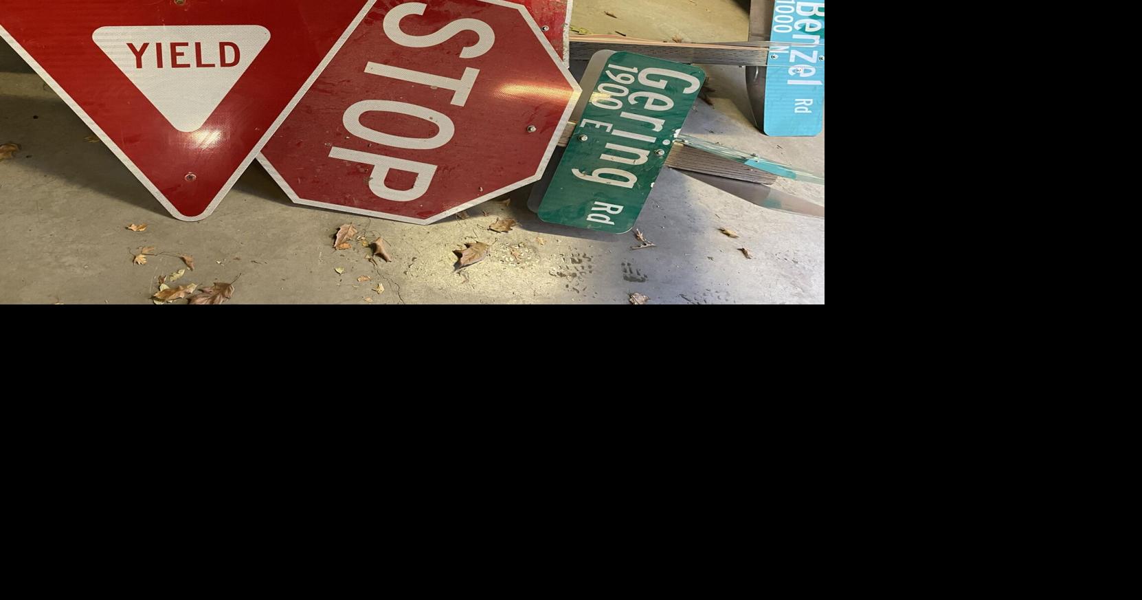 Adams County deputies seize stolen road signs from home near Warden ...