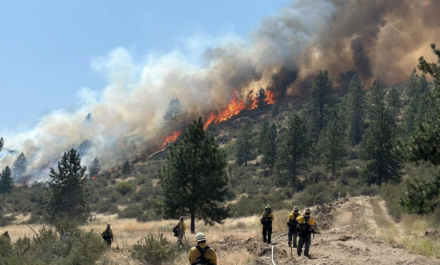 Growing Swawilla Fire near Keller prompts level 3 evacuations ...