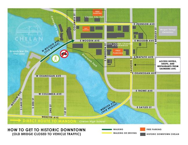 Chelan’s Woodin Avenue bridge closed for redesign | Columbia Basin ...