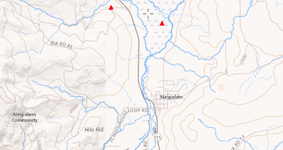 30 acres on fire in Nespelem due to wind, home threatened | Columbia ...