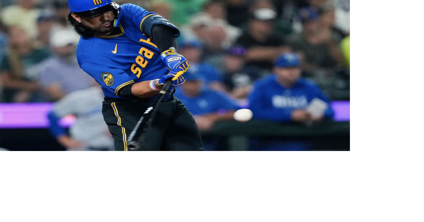 Mariners tie Texas for AL West lead, beat Royals 7-5 behind Suárez 3 ...