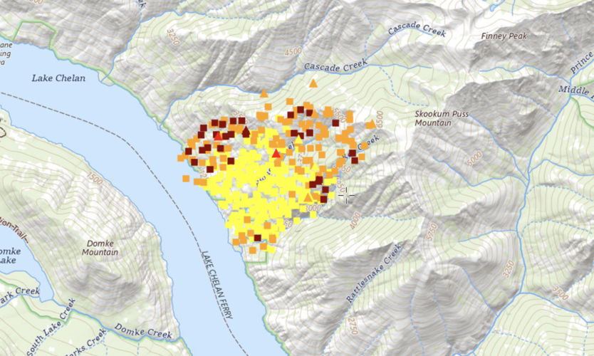 Pioneer Fire expands to 1,172 acres off Lake Chelan | Columbia Basin ...
