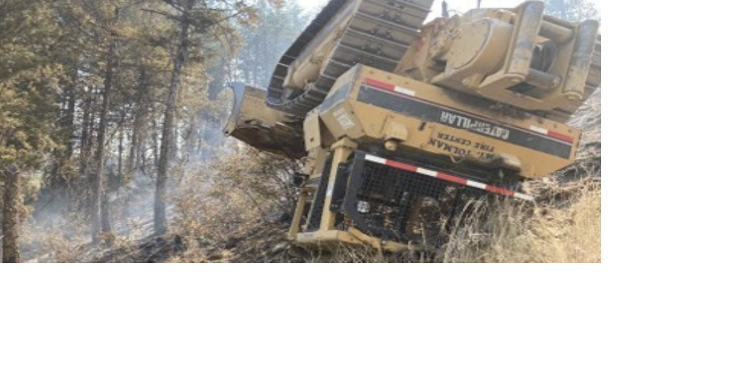 Injury reported in dozer rollover at fire near Keller | Columbia Basin ...