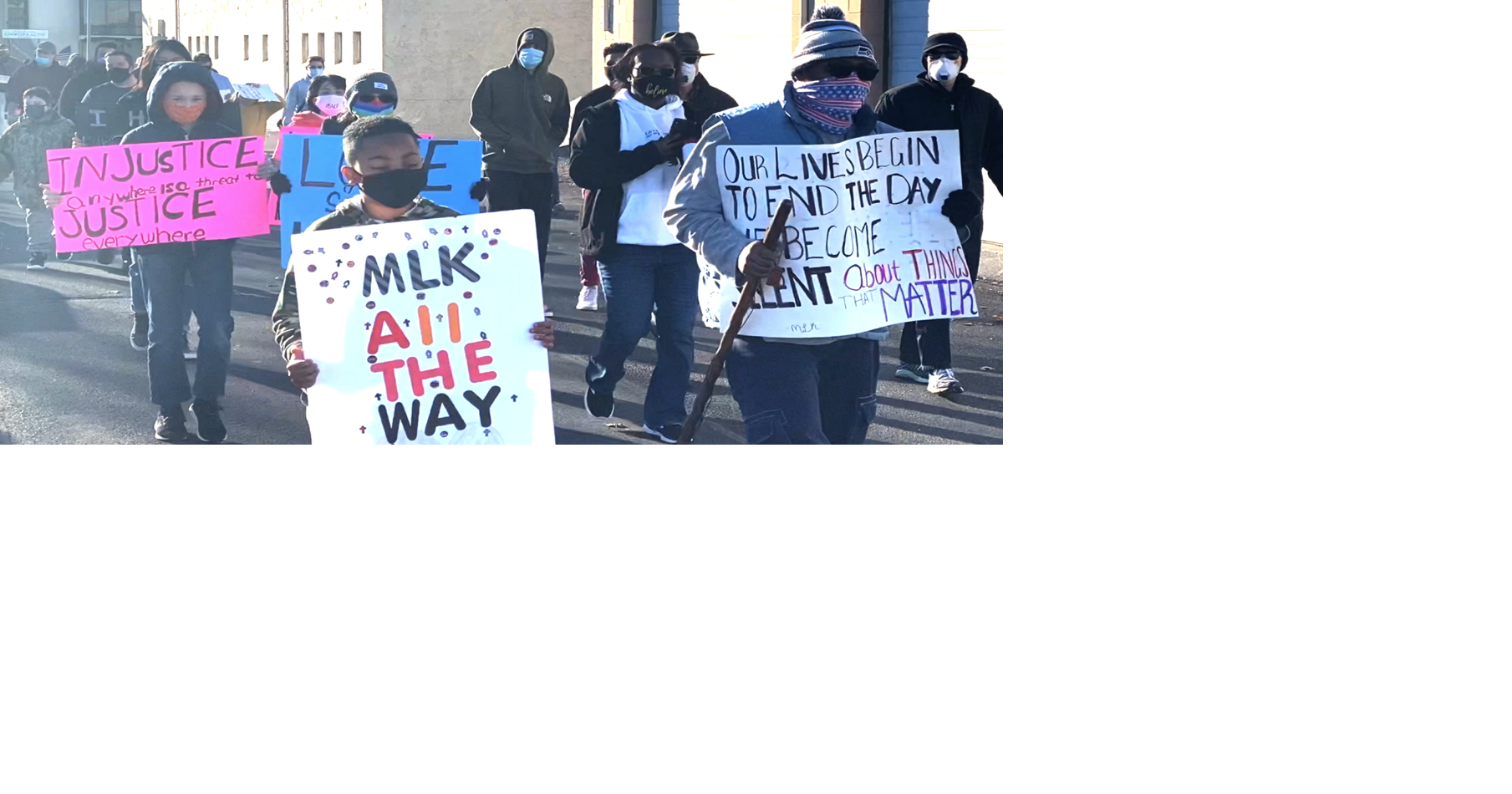 VIDEO: Moses Lake's Martin Luther King Day marchers talk about BLM and ...