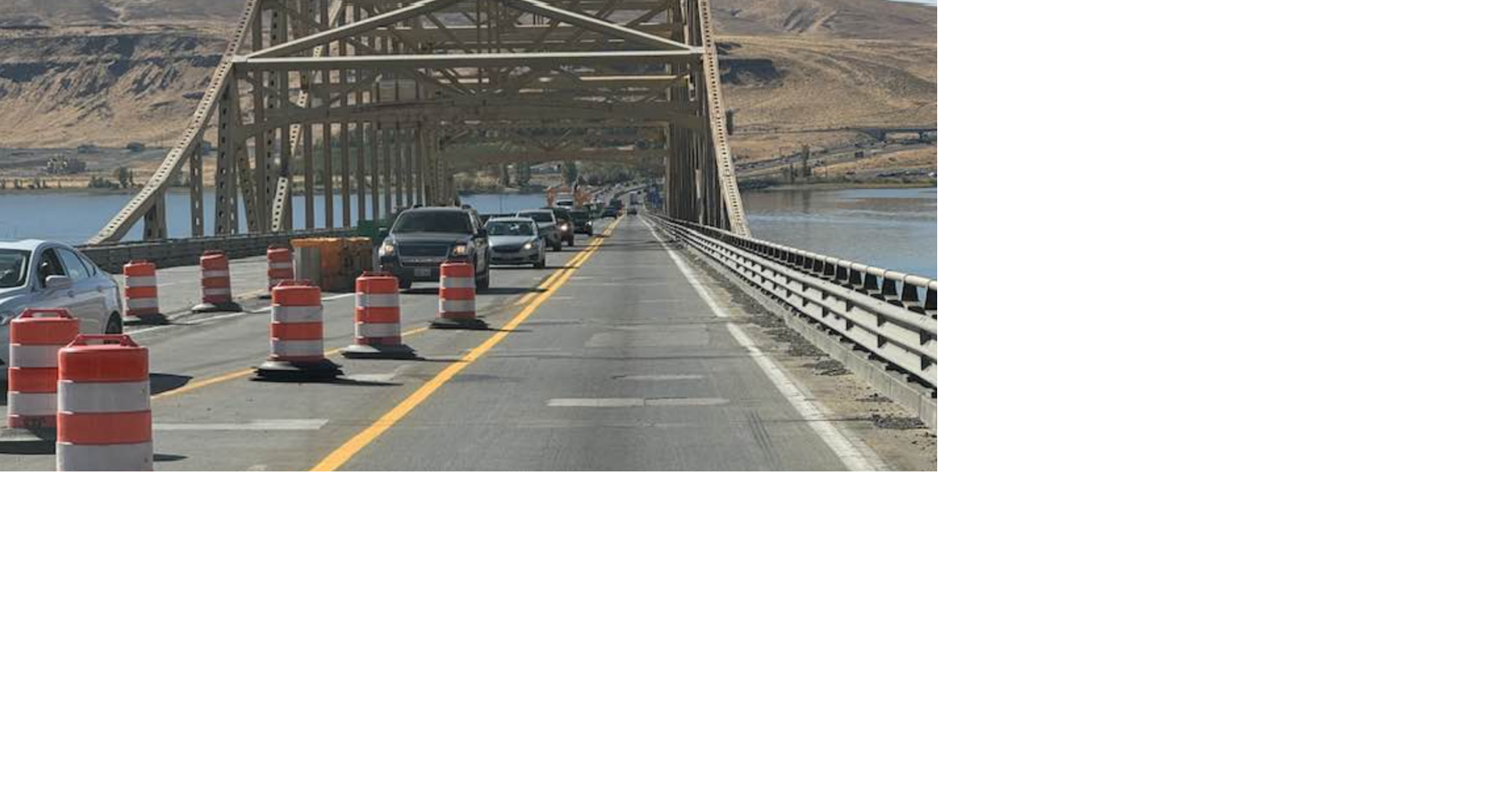 WA launches Vantage Bridge travel time tool amid road work | Columbia ...