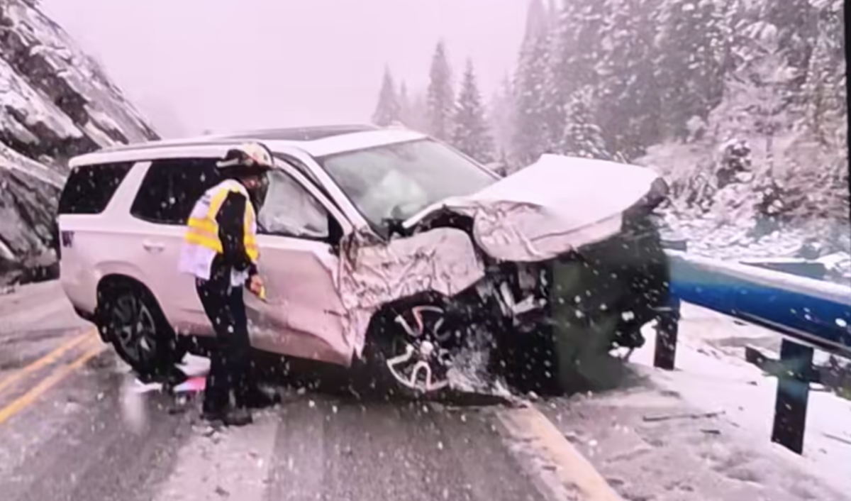 Boulder Slams SUV on Hwy 2 Near Leavenworth, Four Hurt | Columbia Basin ...