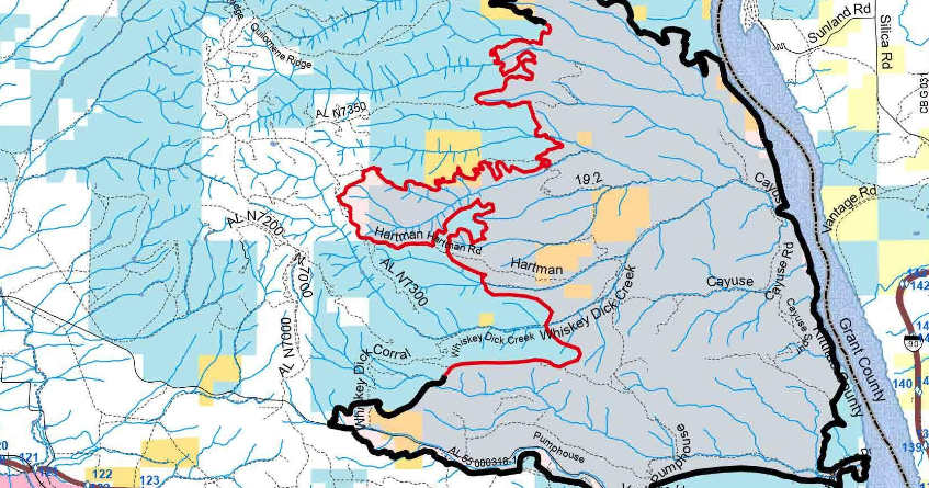 Containment climbs to 75% on Vantage Highway Fire | Columbia Basin ...