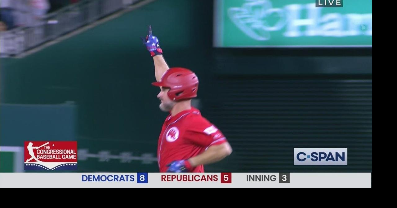 Rep. Greg Steube hits home run at Congressional Baseball Game | The ...