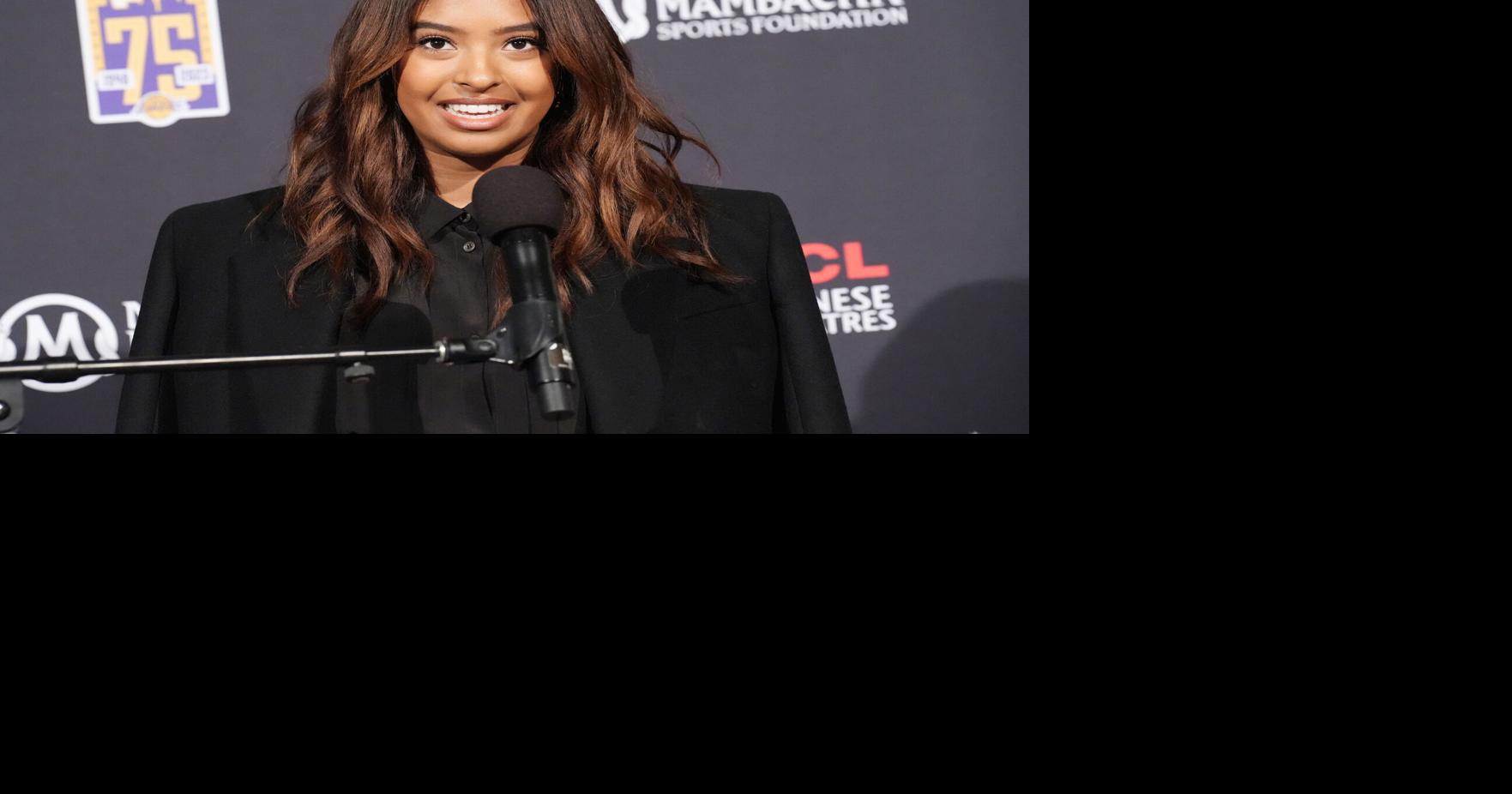 Natalia Bryant strikes a pose: Kobe and Vanessa's daughter makes runway ...