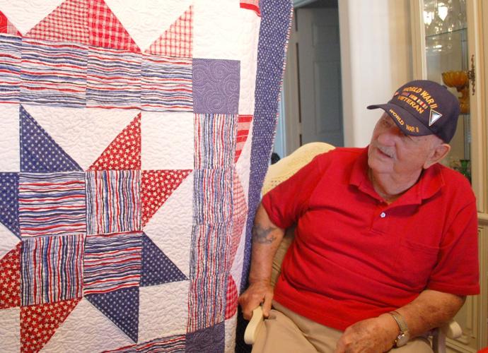 Stitched salute: Naval vet gets Quilt of Valor | Newsarchives | yoursun.com