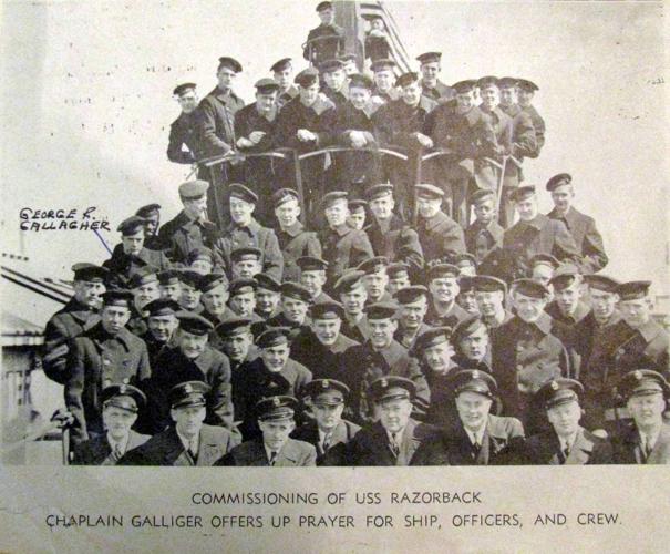 George Gallagher served aboard the USS Trutta and Razorback in WWII ...