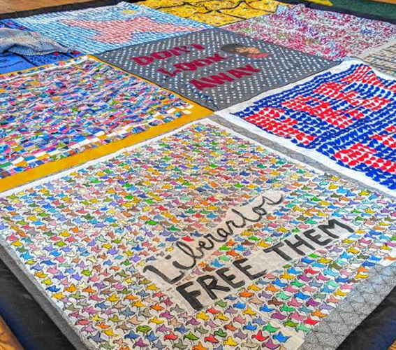 45,000 Quilt Project aims to bring change to US immigration | Arts ...