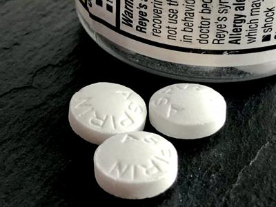 When you take a pill for that headache, lie down on your right side ...