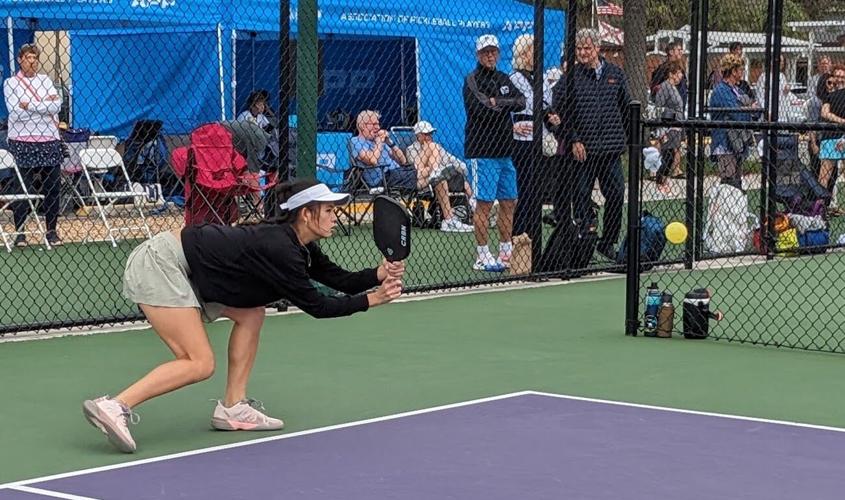 Pickleballers compete from around the USA at professional competition ...
