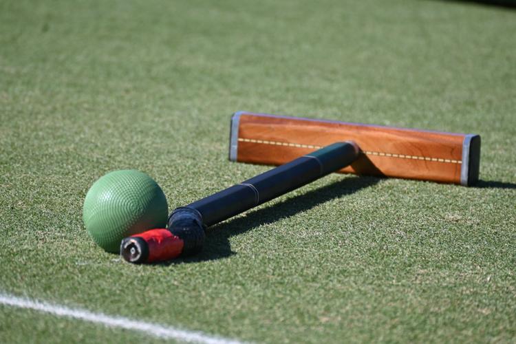 WITH VIDEO: Golf croquet — husband vs. wife, father vs. son | News ...