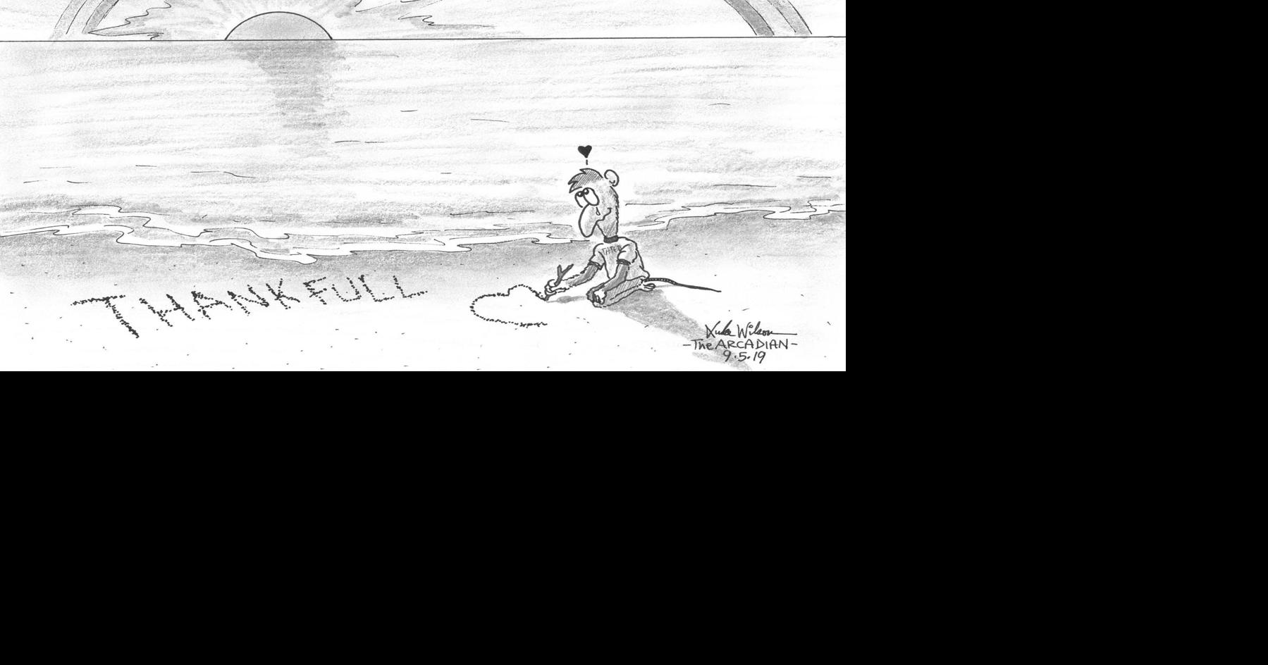 Luke Wilson cartoon, 09/05/19 | Editorial Cartoon | yoursun.com