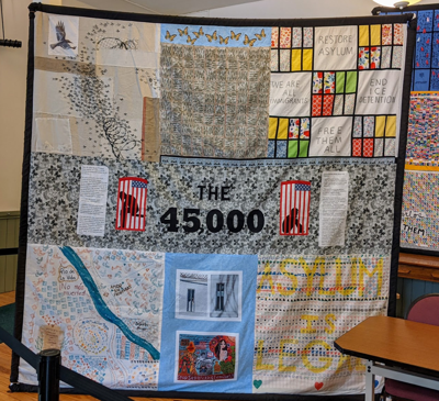 45,000 Quilt Project aims to bring change to US immigration | Arts ...