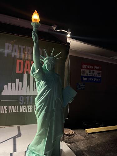A new home for Liberty: Iconic statue unveiled at AMVETS Post | News ...