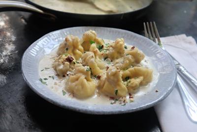 Che buono! Sacchetti stuffed with pear and Gorgonzola | Daily Break ...