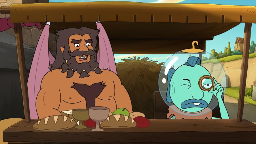 A Greek king tries to modernize amid a dysfunctional family of gods and ...