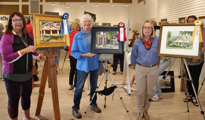 Plein Air artists have fun and friendly paint-out | Port Charlotte News ...