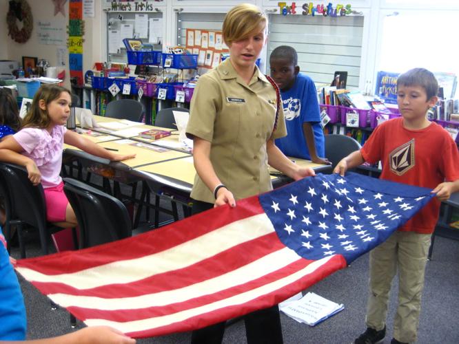 Flag lessons at Lamarque | News Archives | yoursun.com