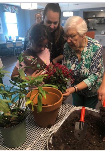 People For Trees, Brownie Troop 213 plant butterfly and Florida ...