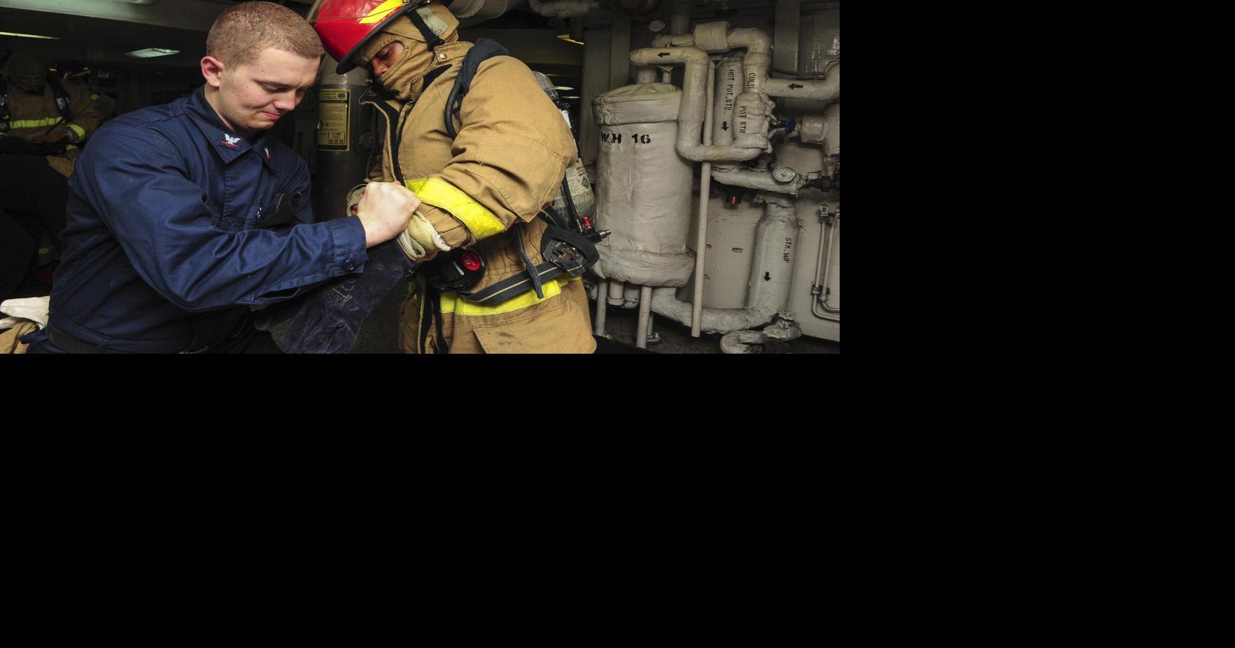 Navy Petty Officer Timothy Ward of Port Charlotte serves aboard USS ...
