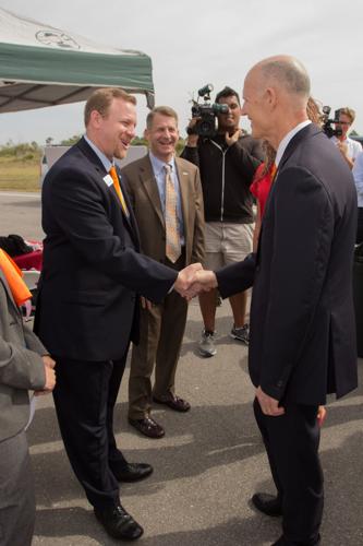 Cheney breaks ground | News Archives | yoursun.com