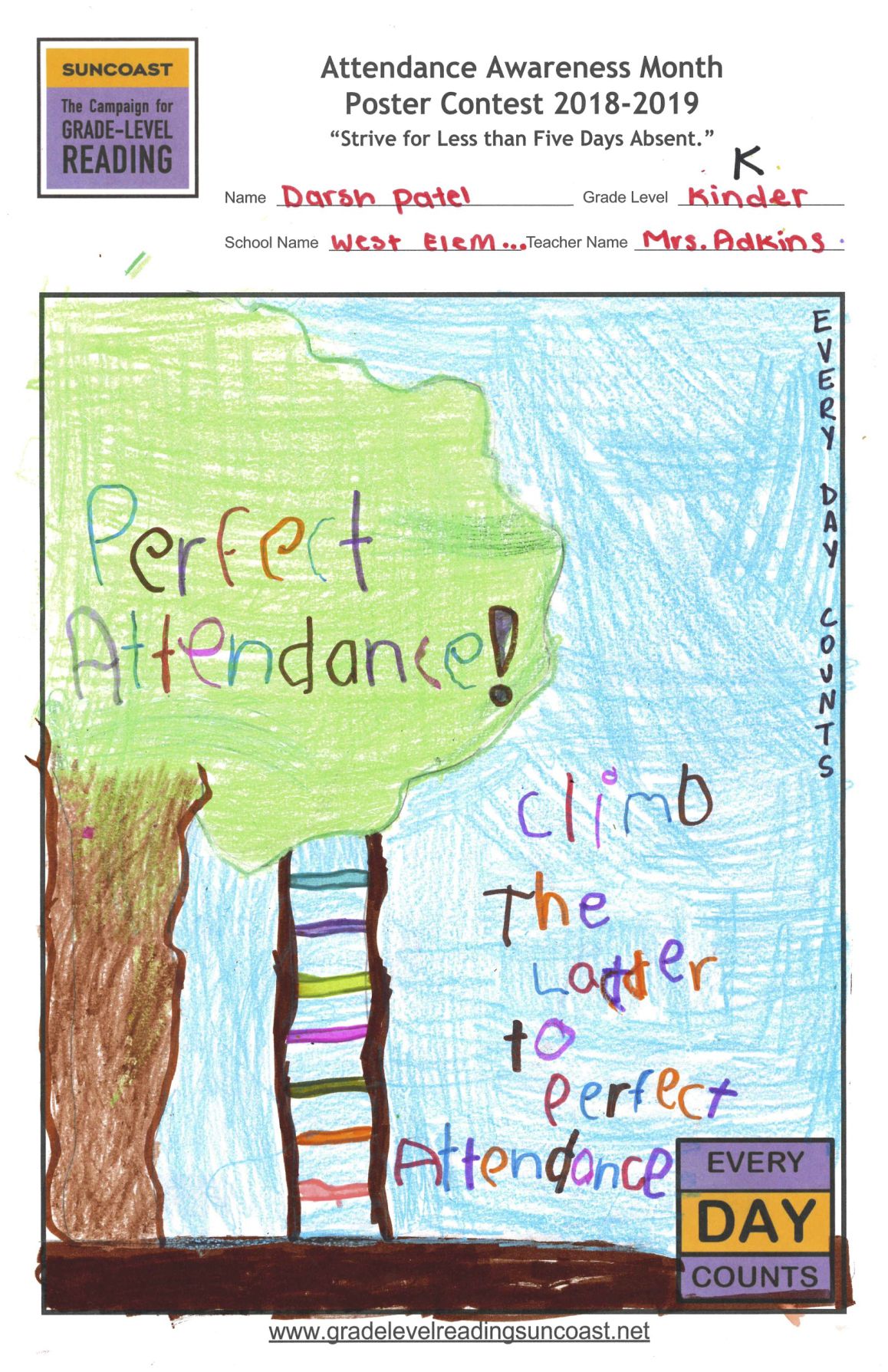 Student winners of attendance poster contest announced | North Port Sun ...