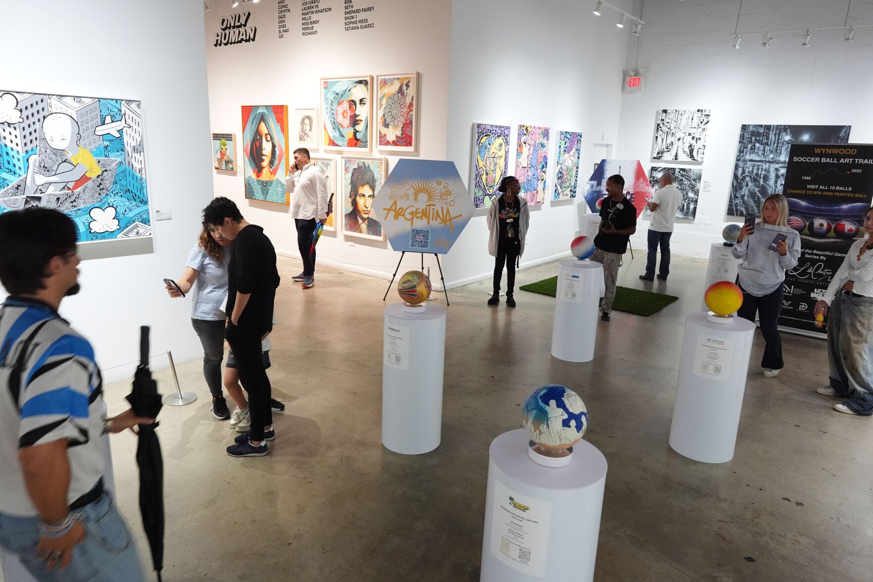 WCup Miami Ball Art Trail Soccer | Sports | yoursun.com