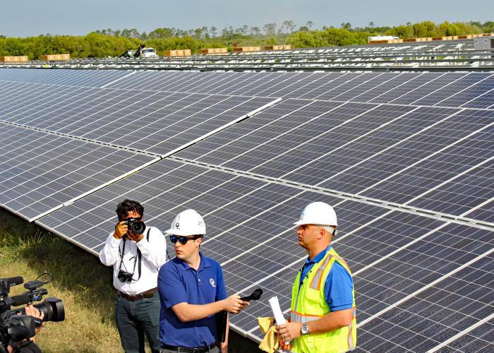Solar panels soak up the sun at the city of the future: Babcock Ranch ...