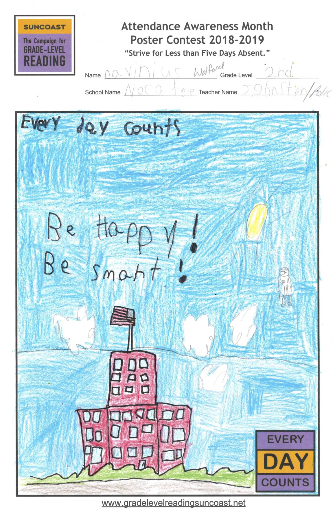 Student winners of attendance poster contest announced | North Port Sun ...