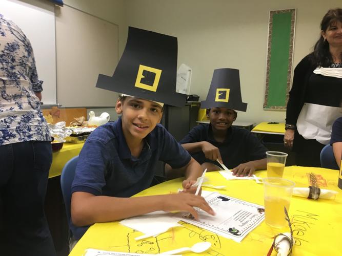 Peace River classes come together to celebrate Thanksgiving | Port ...