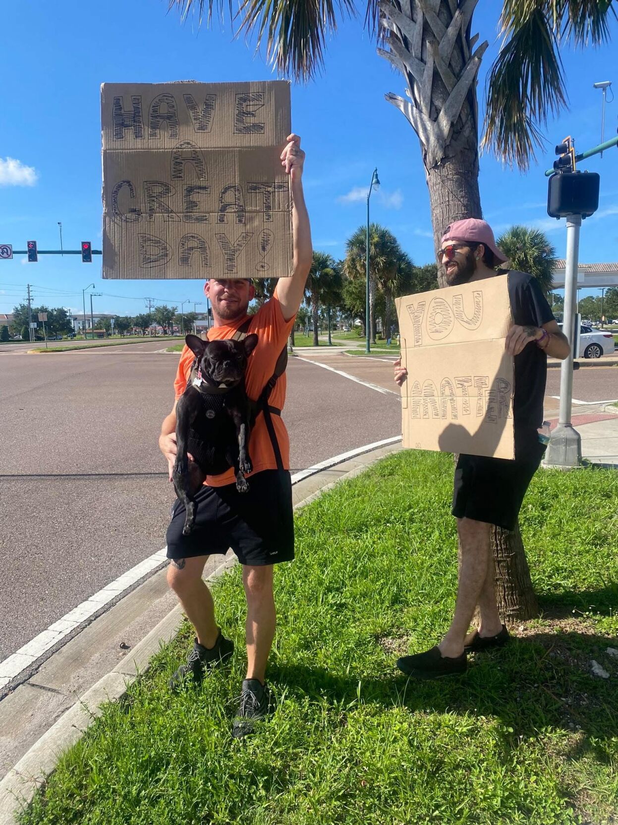 NORTH PORT: Residents gather, picketing positivity | News | yoursun.com